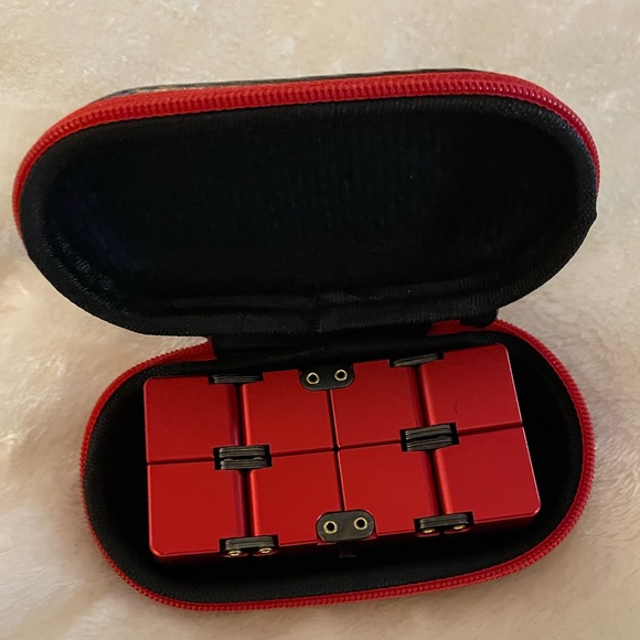 lifidea | Other | Really Cool Metallic Red Fidget Toy | Poshmark